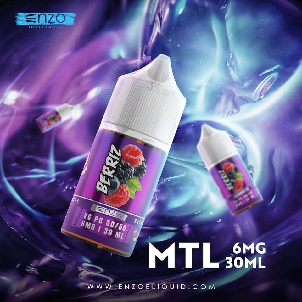 ليكويد انزو Enzo ELiquid 30ML MTL - rezk vape
