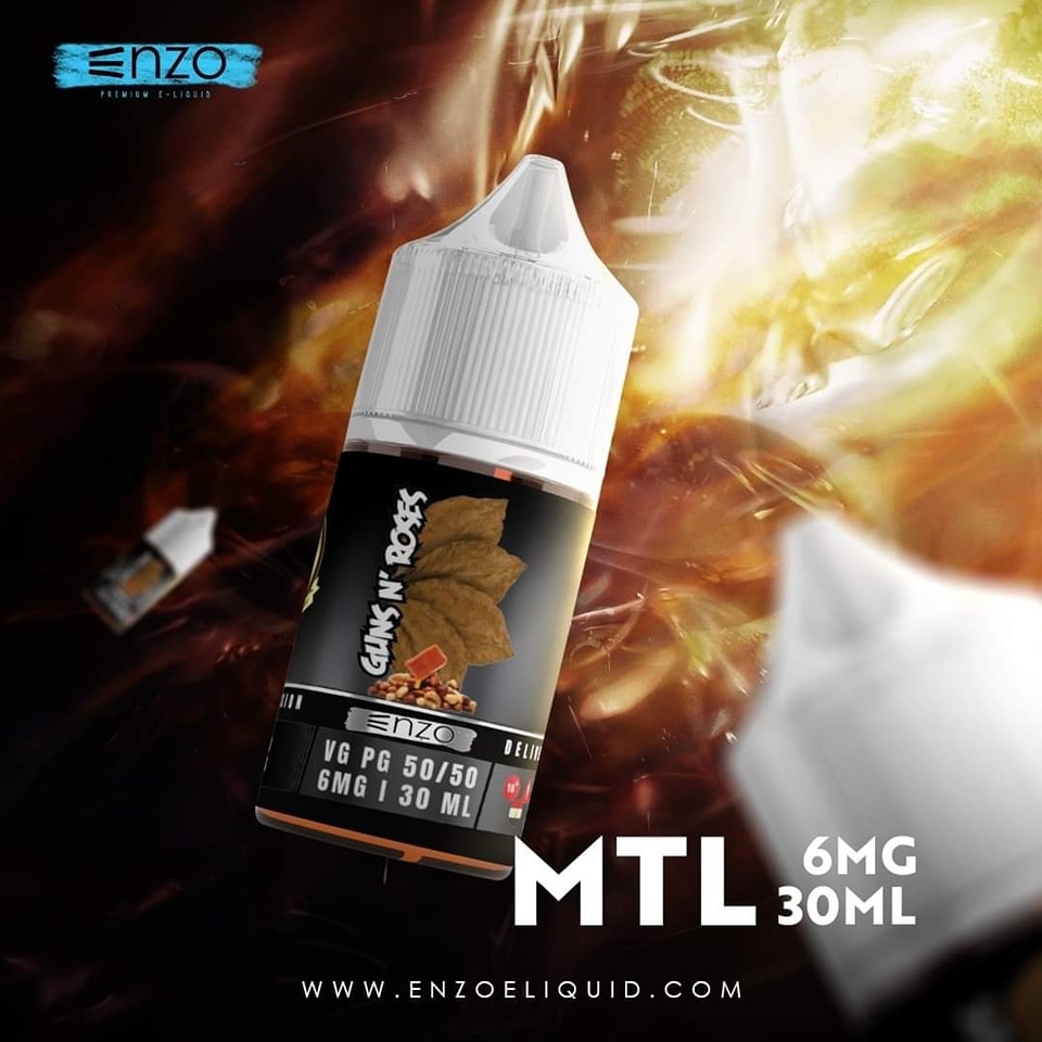 ليكويد انزو Enzo ELiquid 30ML MTL - rezk vape