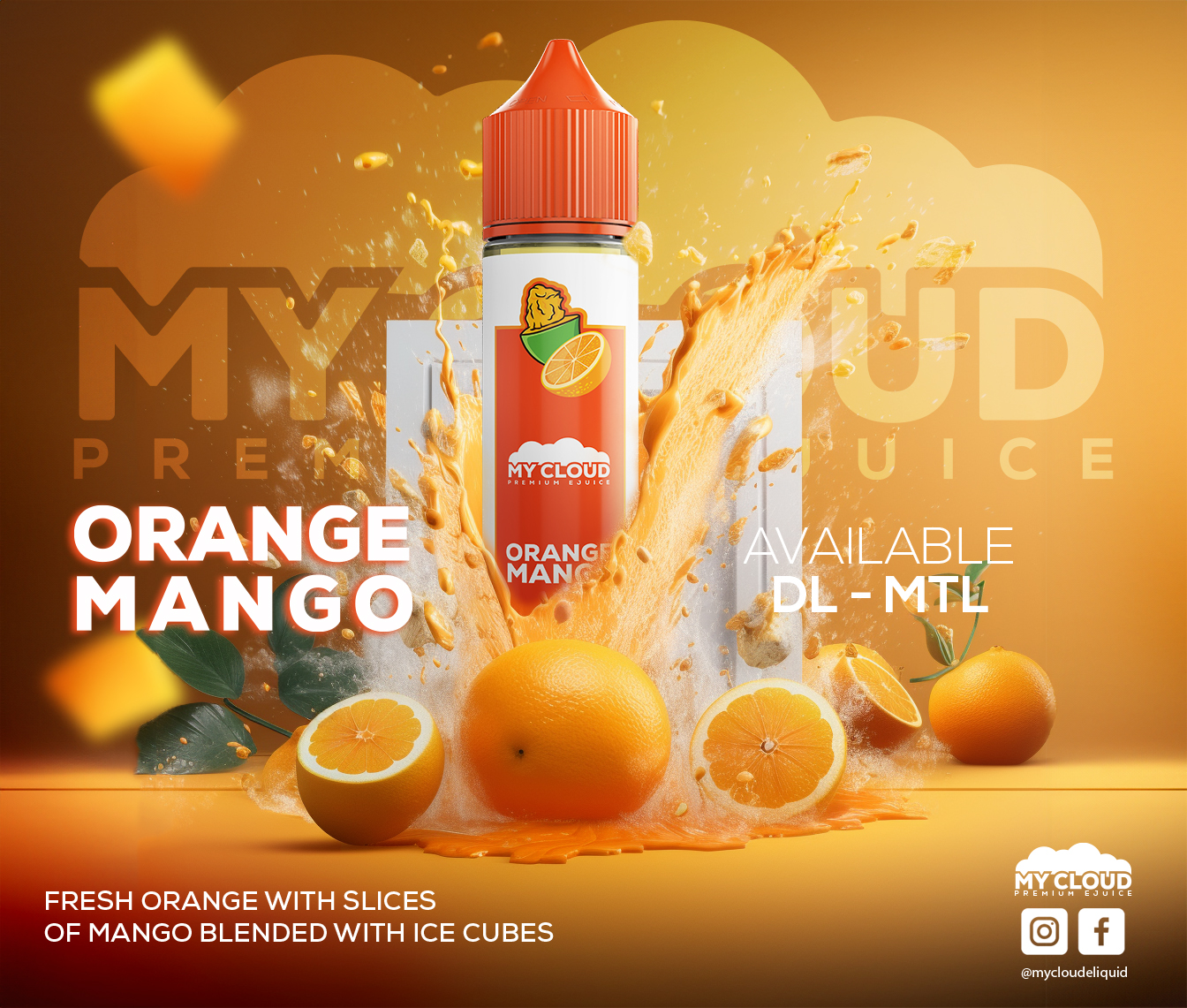 ماي كلود My Cloud MTL 60ML E-Liquid – rezk vape